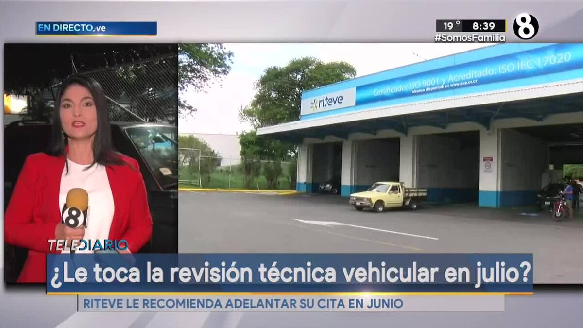 ¿Qué pasará con RITEVE RTV?| Telediario Costa Rica