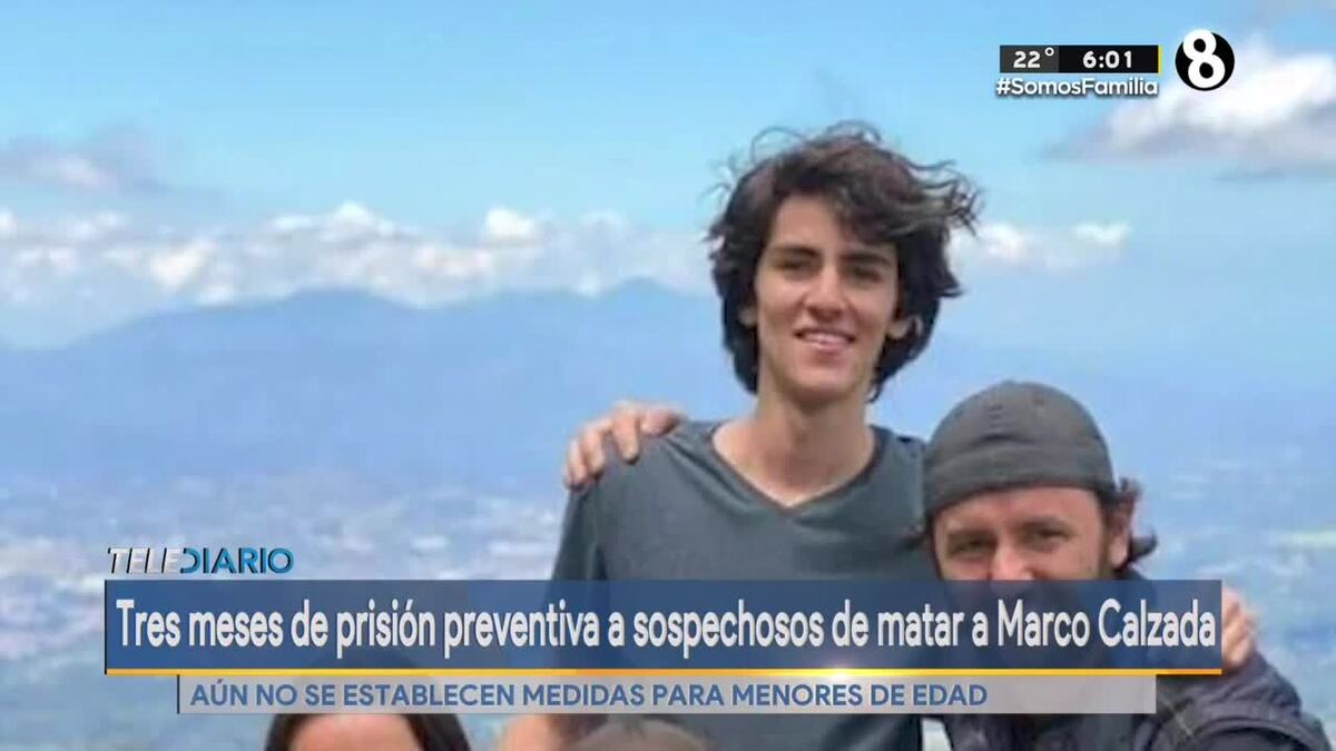 Tres meses de prisión preventiva a sospechosos de matar a Marco Calzada ...