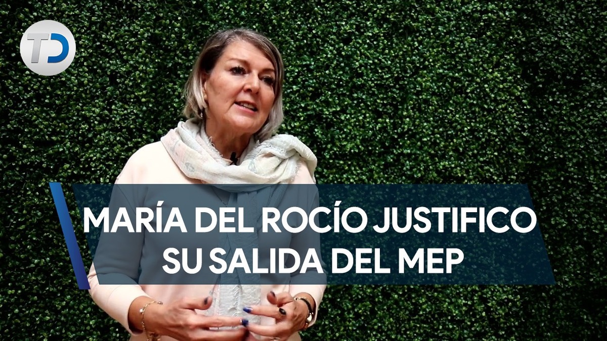 María del Rocío justifico su salida del MEP| Telediario Costa Rica