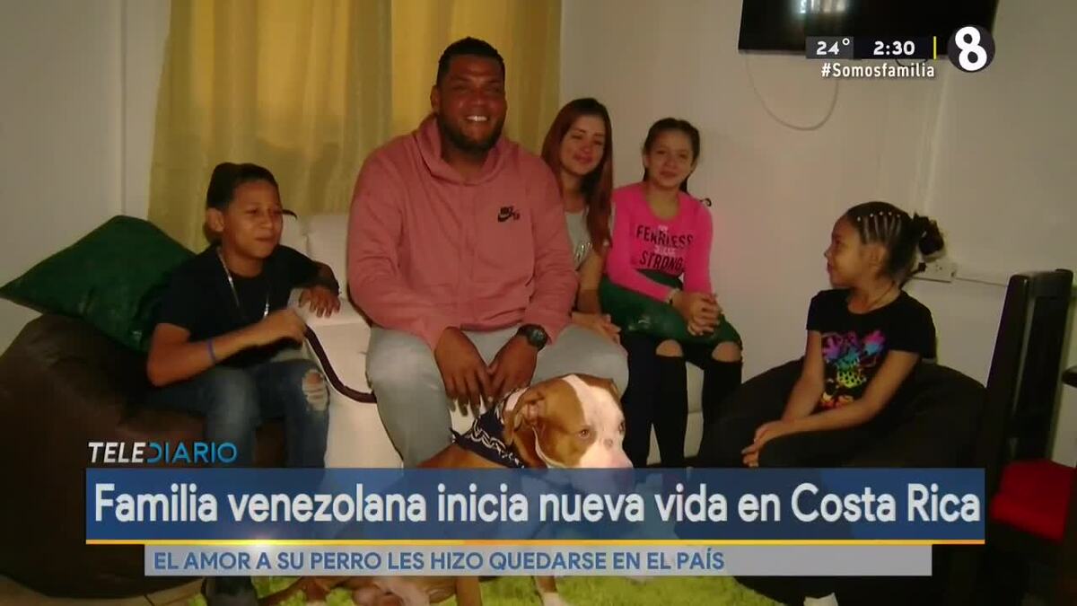 Familia venezolana inicia nueva vida en Costa Rica| Telediario Costa Rica