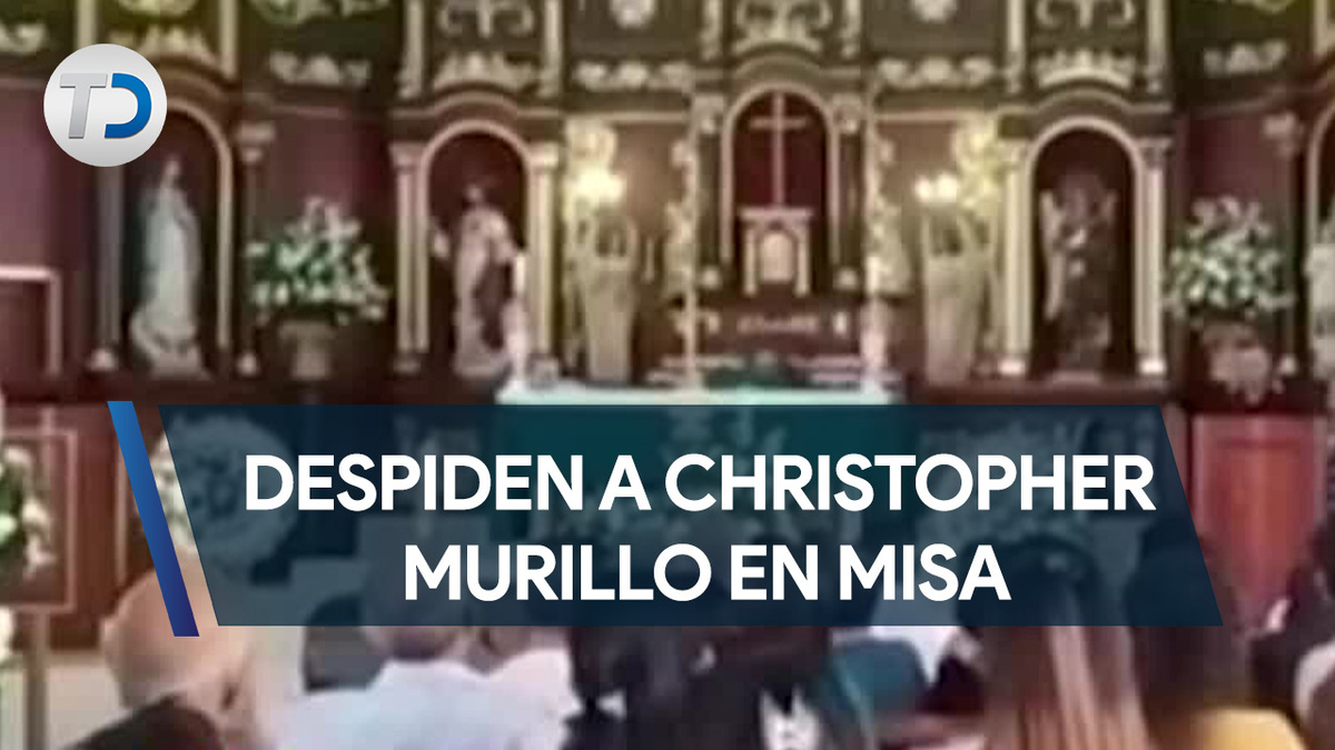 Despiden a Christopher Murillo en misa| Telediario Costa Rica
