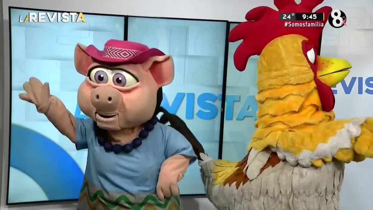 Show de la Granja de Zenón en Costa Rica| Telediario Costa Rica