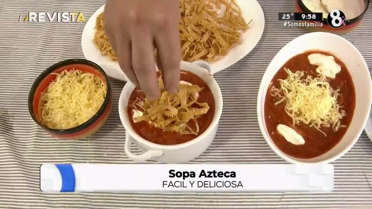 Deliciosa sopa azteca fácil de preparar| Telediario Costa Rica