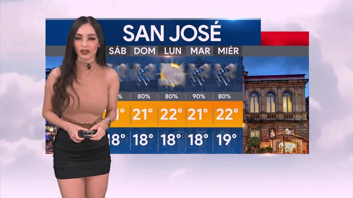 Pronóstico del tiempo para Costa Rica, con Emily Quiñones - 04 de ...