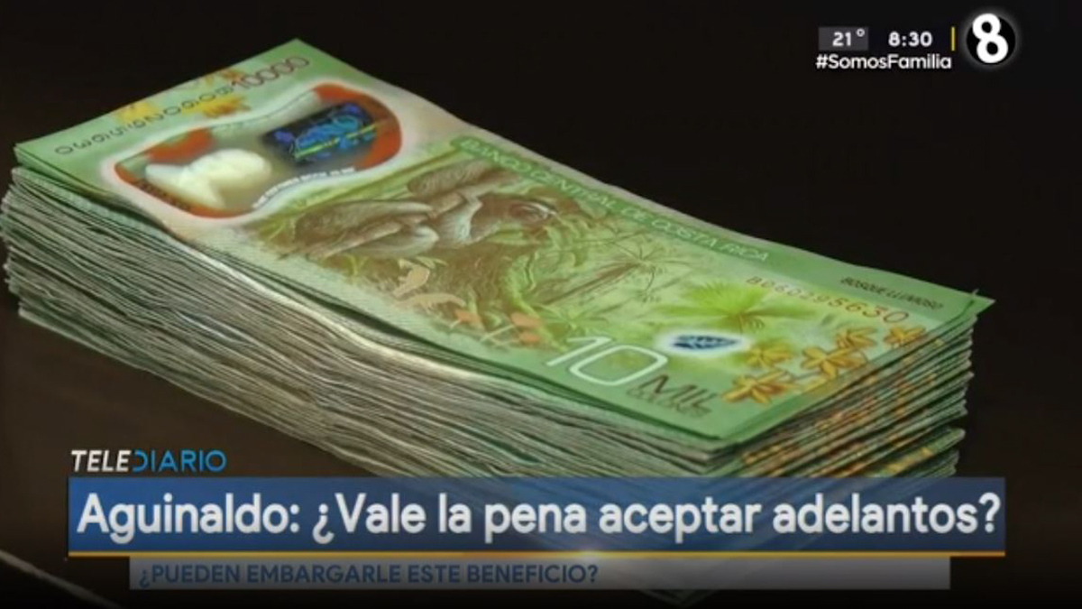 Adelanto de Aguinaldos: ¿Vale la pena aceptarlos?| Telediario Costa Rica
