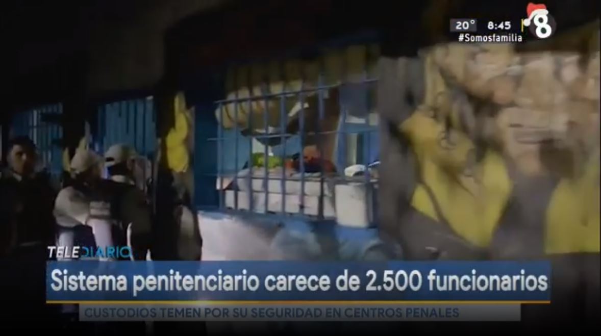 Sistema penitenciario carece de 2500 funcionarios| Telediario Costa Rica