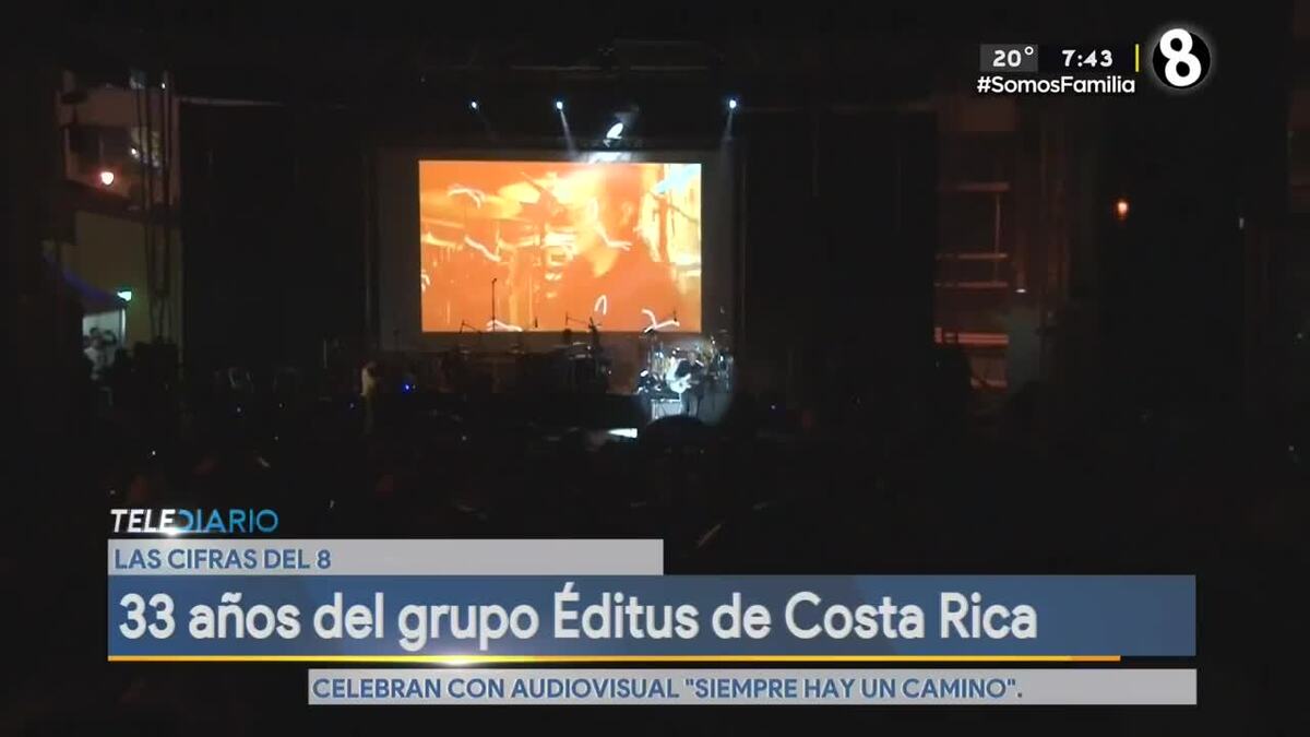 33 aniversario del grupo Éditus| Telediario Costa Rica