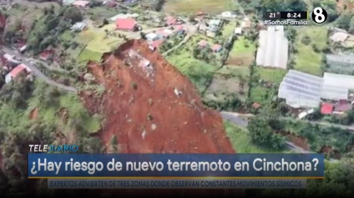 Conozca si se puede dar un nuevo terremoto en Cinchona| Telediario ...