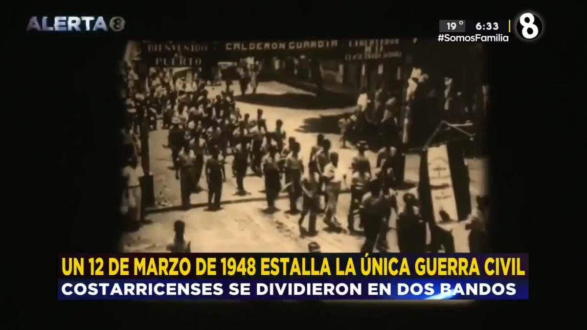 Un 12 de marzo de 1948 estalló la Guerra Civil en Costa Rica | VIDEO ...