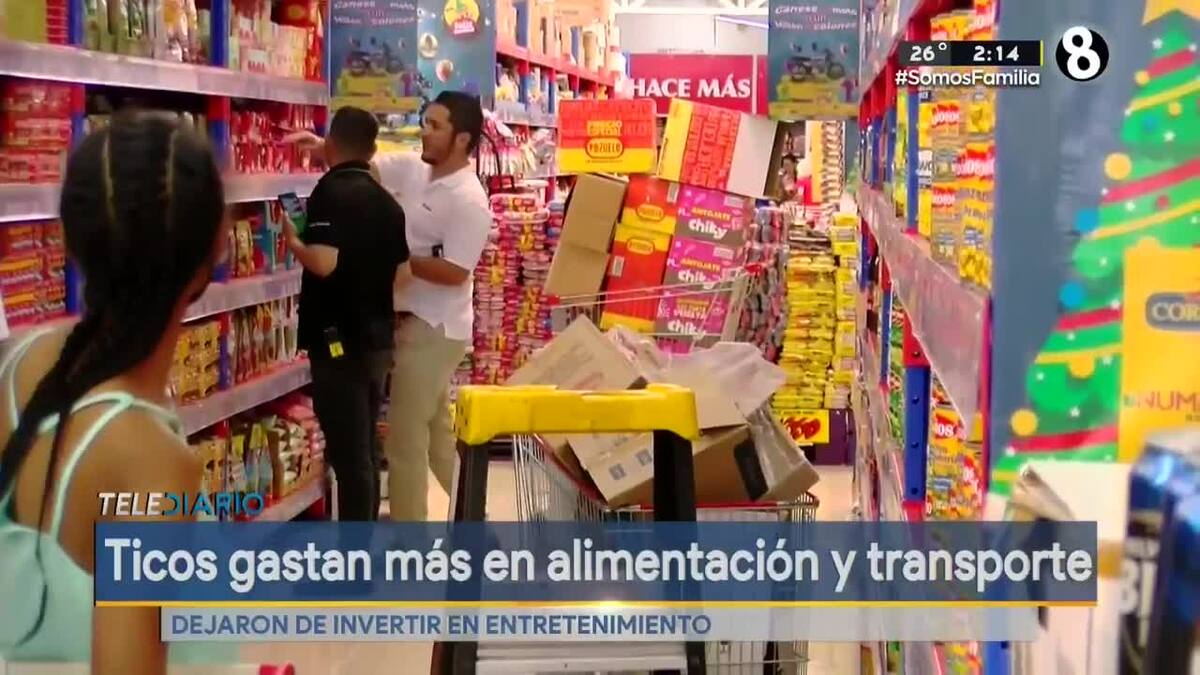 Estudio revela que ticos gastan más en alimentación y transporte ...