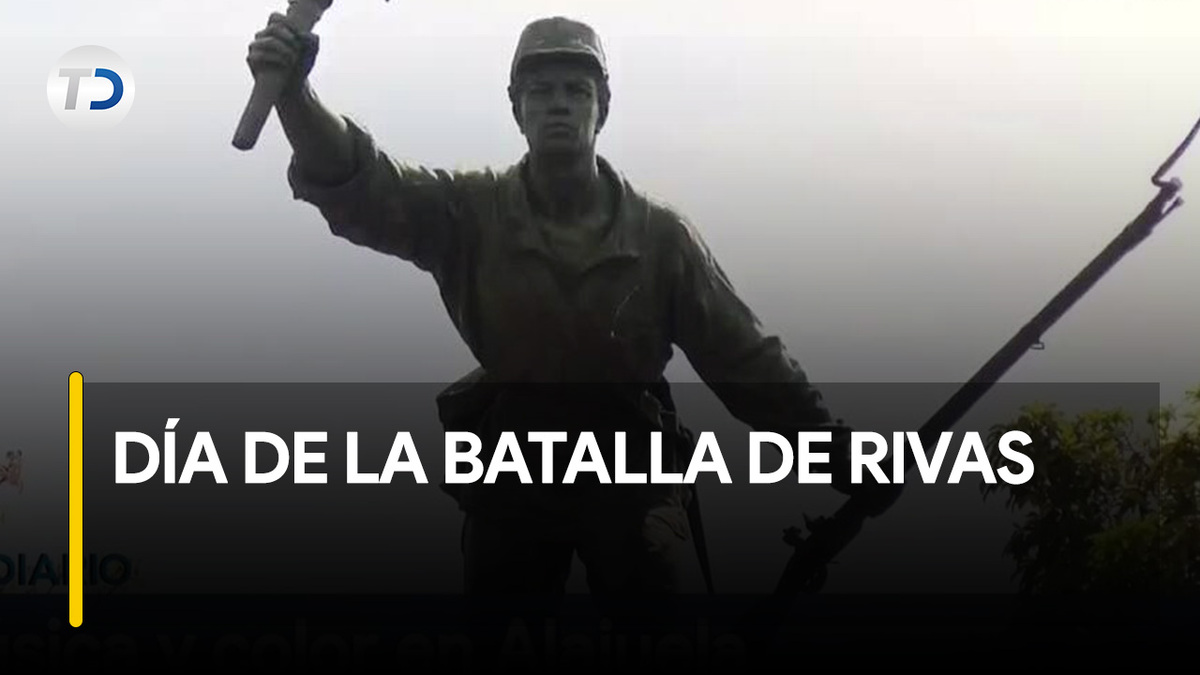Así celebran el Día de la Batalla de Rivas en Alajuela| Telediario ...