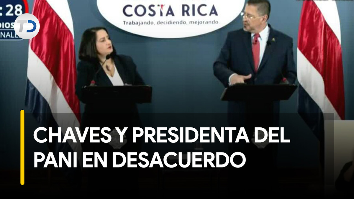 Rodrigo Chaves vuelve a discutir en público con presidenta del PANI ...