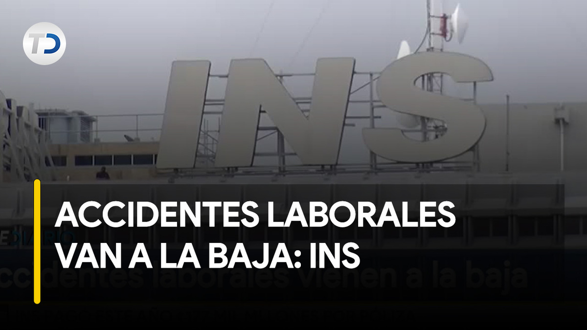INS reporta que accidentes laborales vienen a la baja| Telediario Costa ...