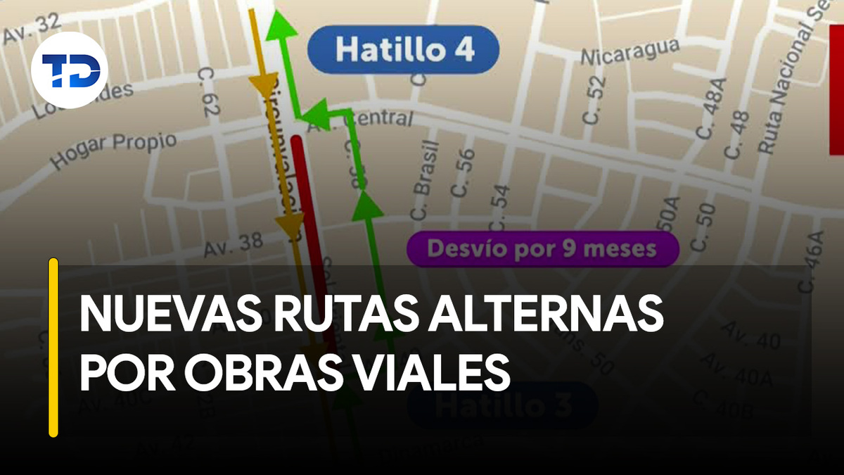 Obras viales en Costa Rica: conozca las nuevas rutas alternas ...