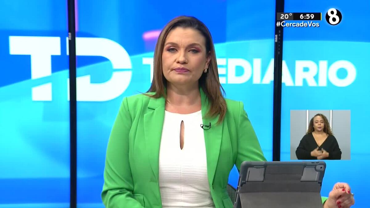 Noticias Telediario 19 horas conducido por Ari y Natalia, 17 de octubre ...